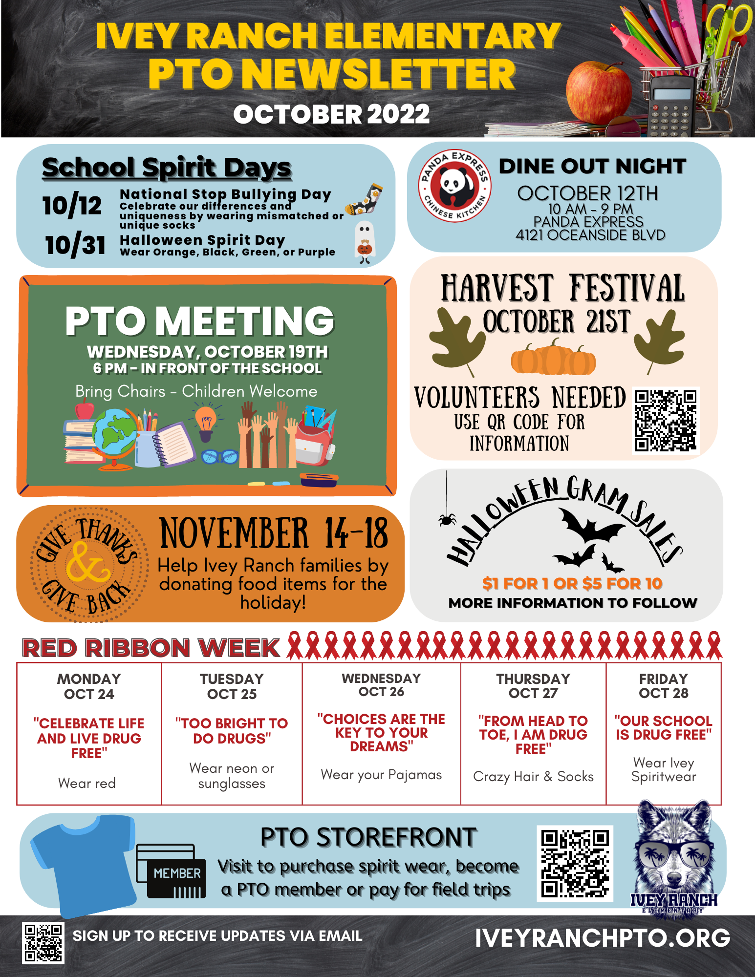 Ivey Ranch PTO – Ivey Ranch Elementary Parent Teacher Organization