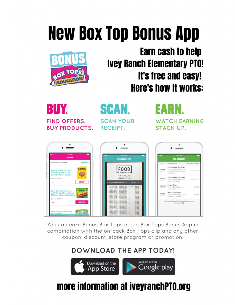 Ivey Ranch PTO – Ivey Ranch Elementary Parent Teacher Organization