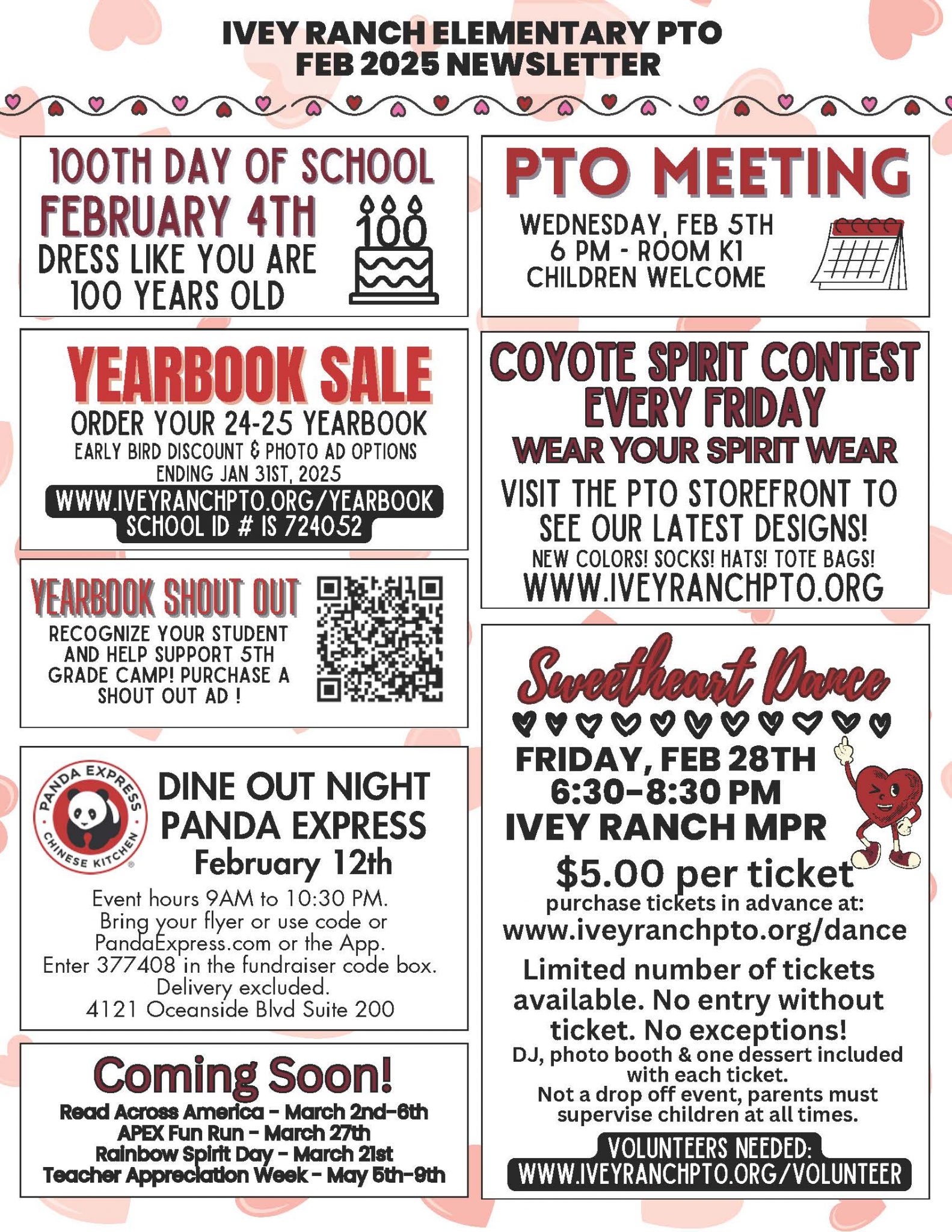 Ivey Ranch PTO – Ivey Ranch Elementary Parent Teacher Organization